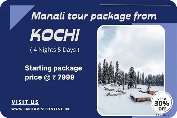 Manali tour package from Kochi in 2025